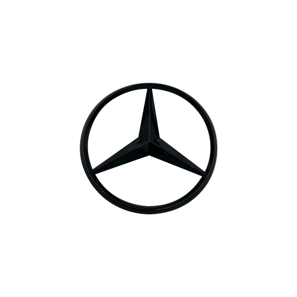 Glossy Black Mercedes Rear Star Logo for W222 S-Class – Driverse