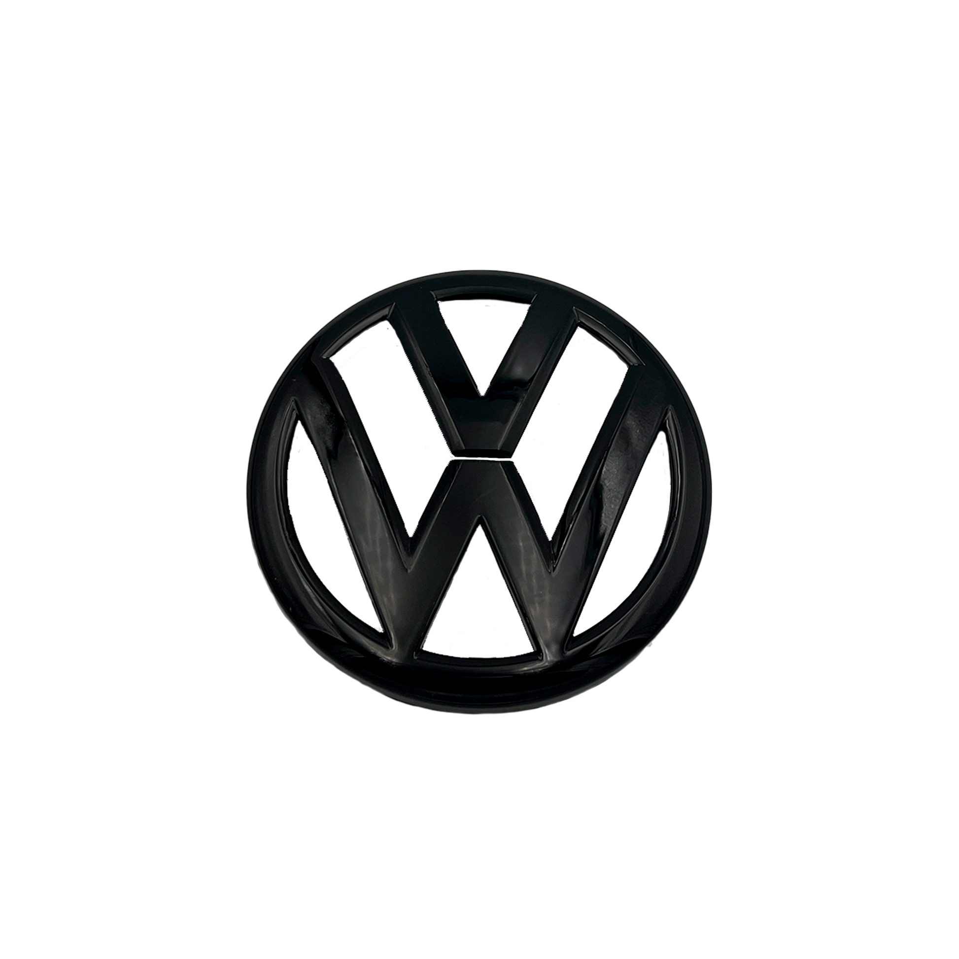 VW Polo 5 (6R) Rear Logo Black | Driverse