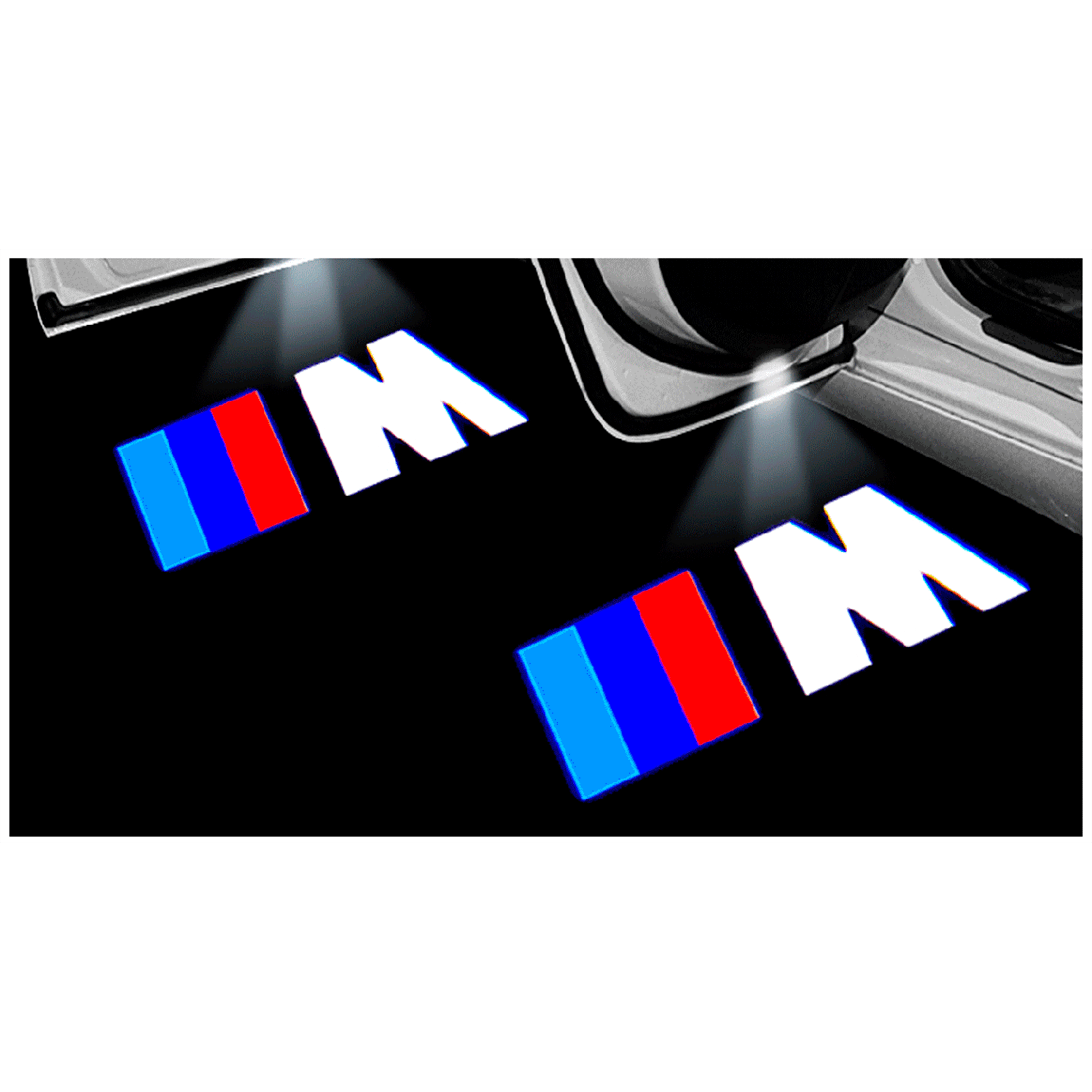 2 pcs. BMW M-Sport Entrance lights - Driverse.dk | Driverse